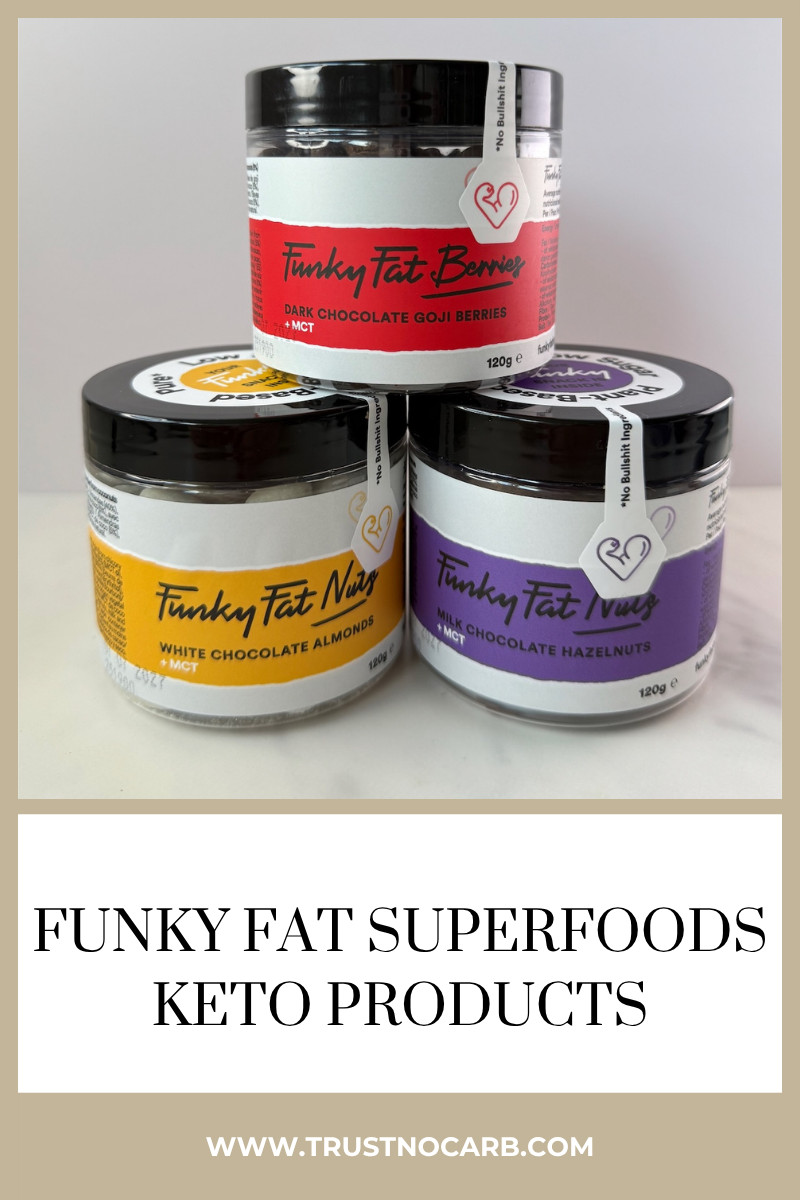 Funky Fat Superfoods Keto Products - MCT Chocolate - Trust No Carb