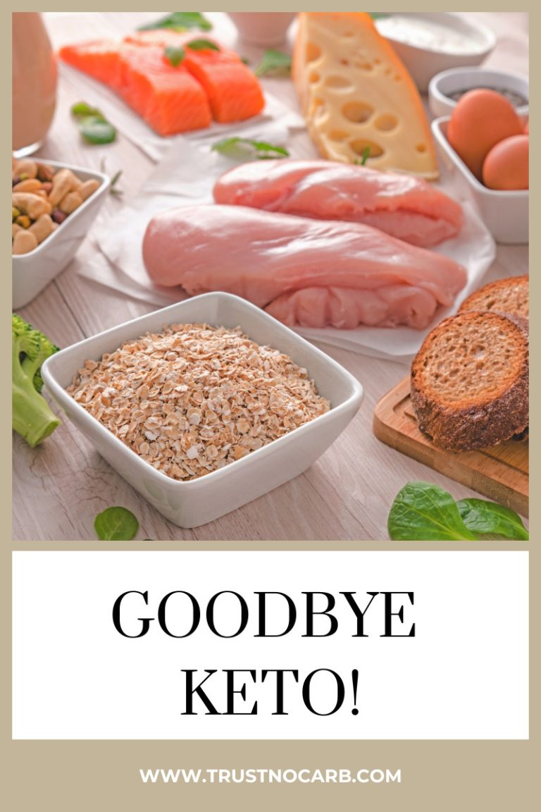 Trust No Carb - Finding balance beyond keto